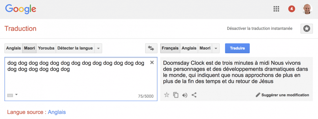 Quand Google Translate pète un câble... - Abondance