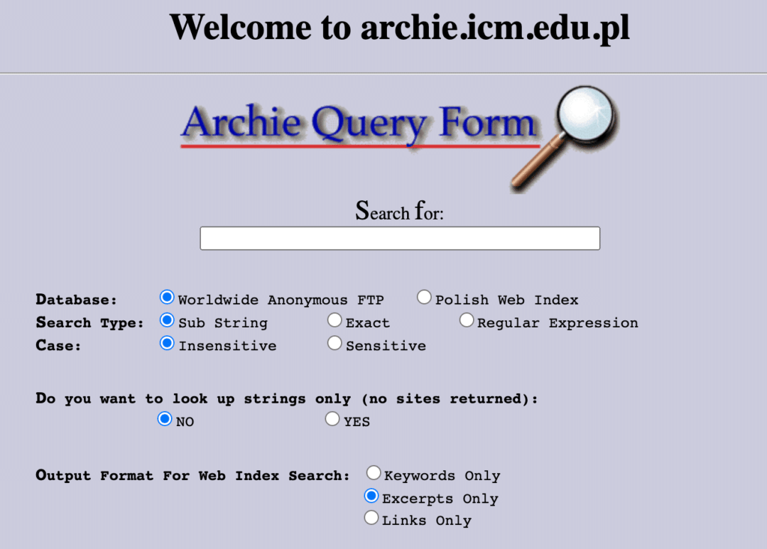Archie, le premier moteur de recherche Internet, a 30 ans ! - Abondance
