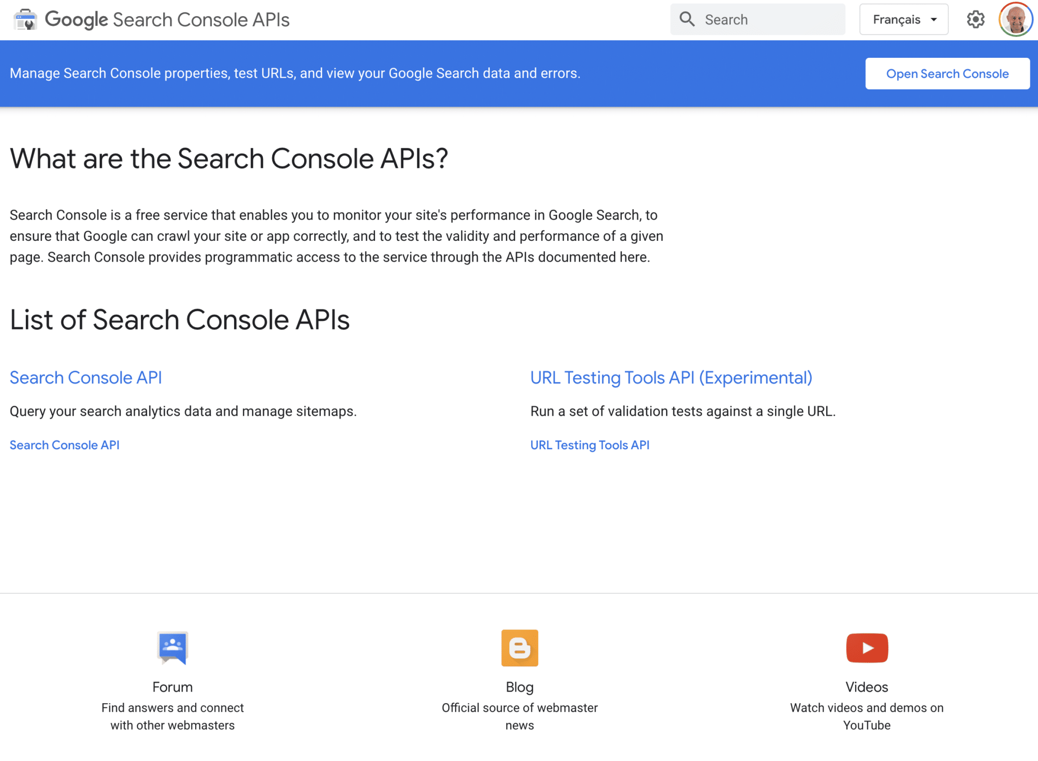 L'API de la Search Console se renforce - Abondance