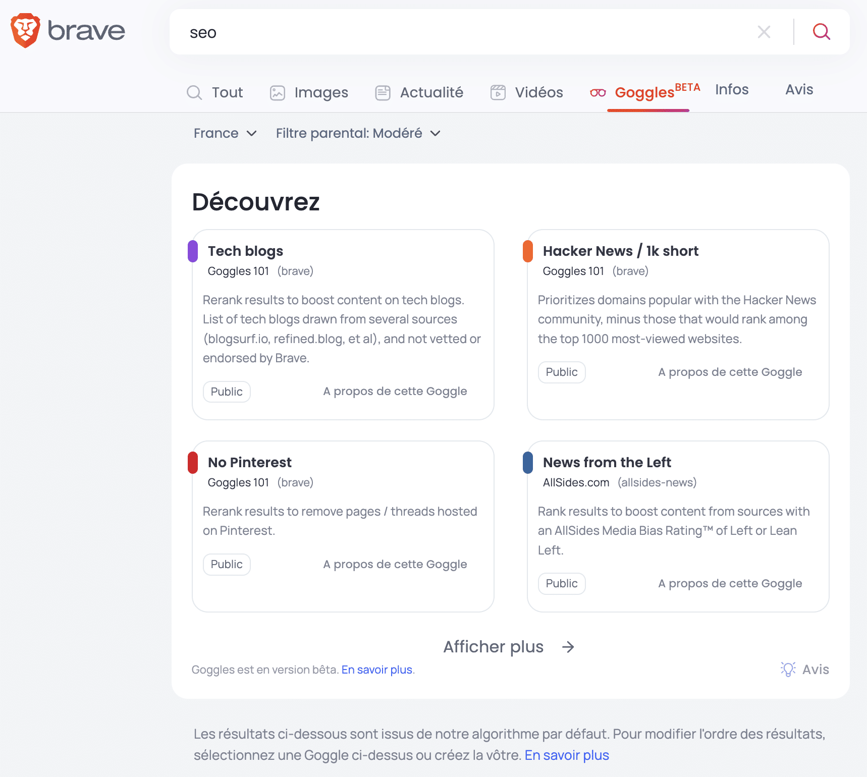 Brave fête son premier anniversaire avec la mise en place de ses ...