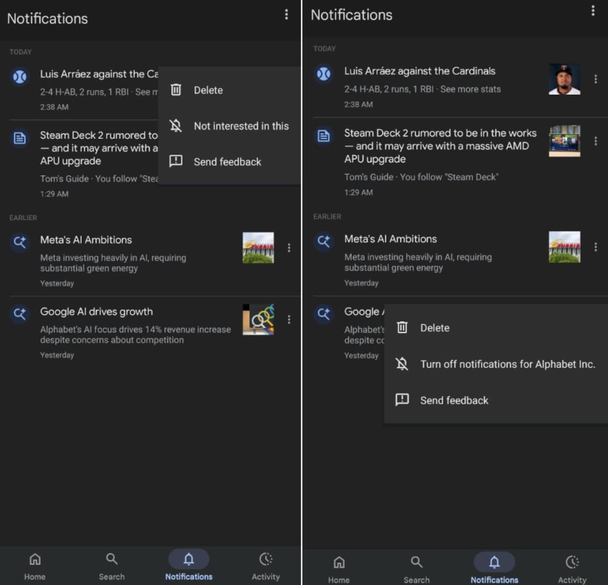 Google Notifications (Google App / Discover) : ce qui se passe vraiment ...